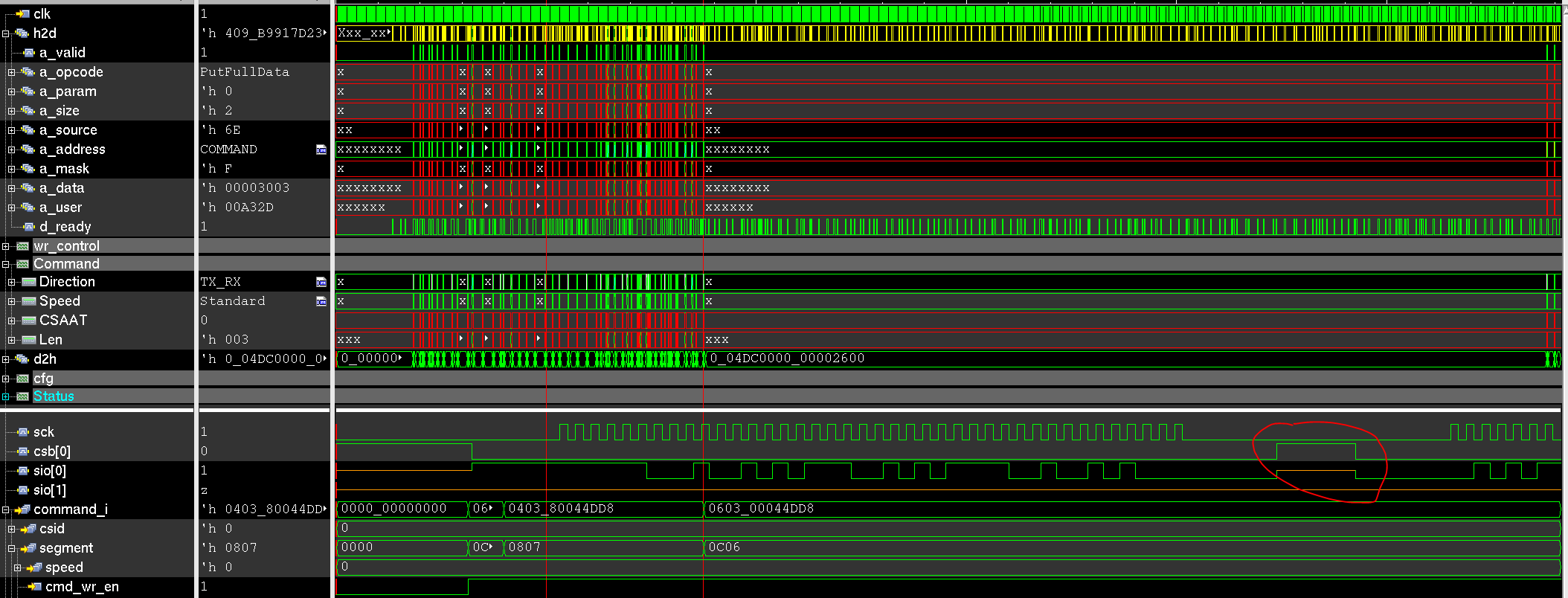 SPI_HOST CSB raises CBS with CSAAT = 1 · Issue #8620 · lowRISC/opentitan · GitHub