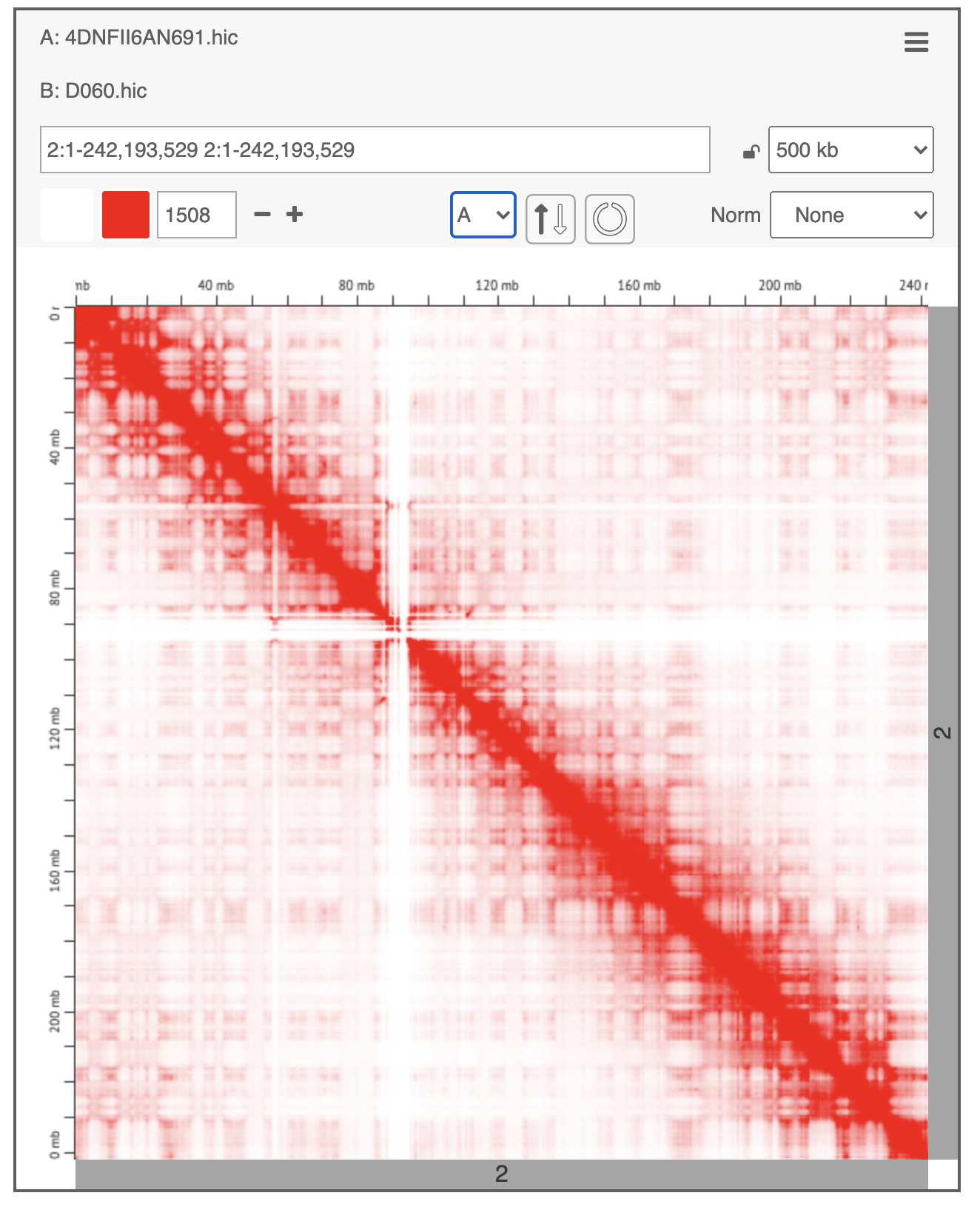 HiC maps differ when two files loaded [BUG] · Issue #976 · aidenlab/Juicebox · GitHub
