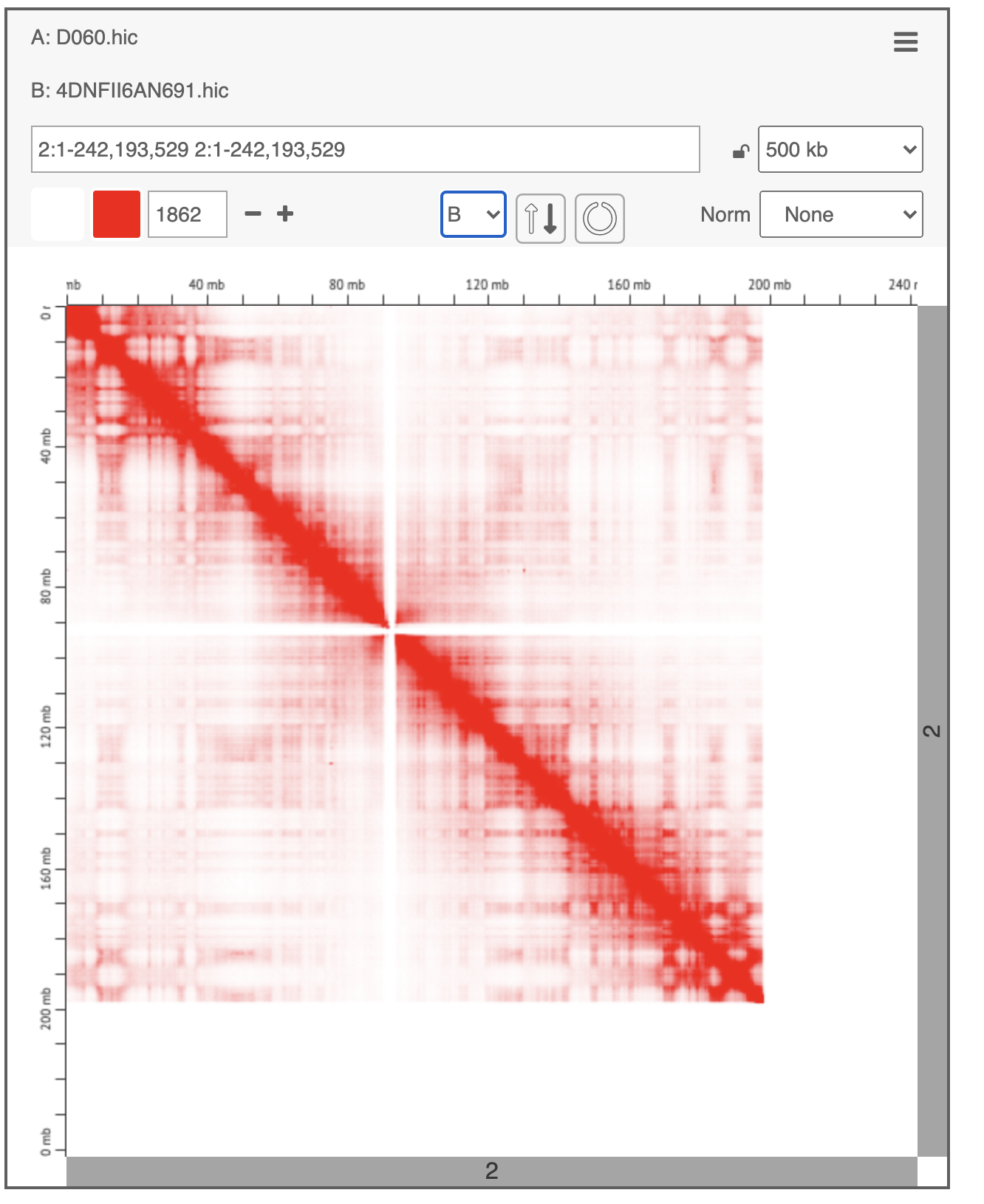 HiC maps differ when two files loaded [BUG] · Issue #976 · aidenlab/Juicebox · GitHub
