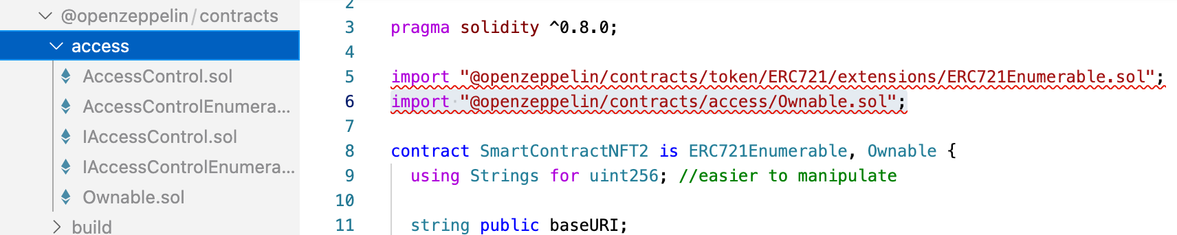 Linting doesn't work for @openzeppelin/contracts · Issue #284 · juanfranblanco/vscode-solidity ...