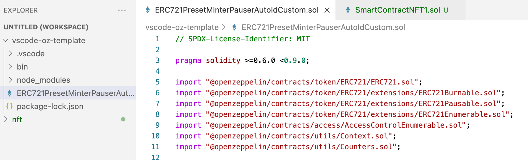 Linting doesn't work for @openzeppelin/contracts · Issue #284 · juanfranblanco/vscode-solidity ...