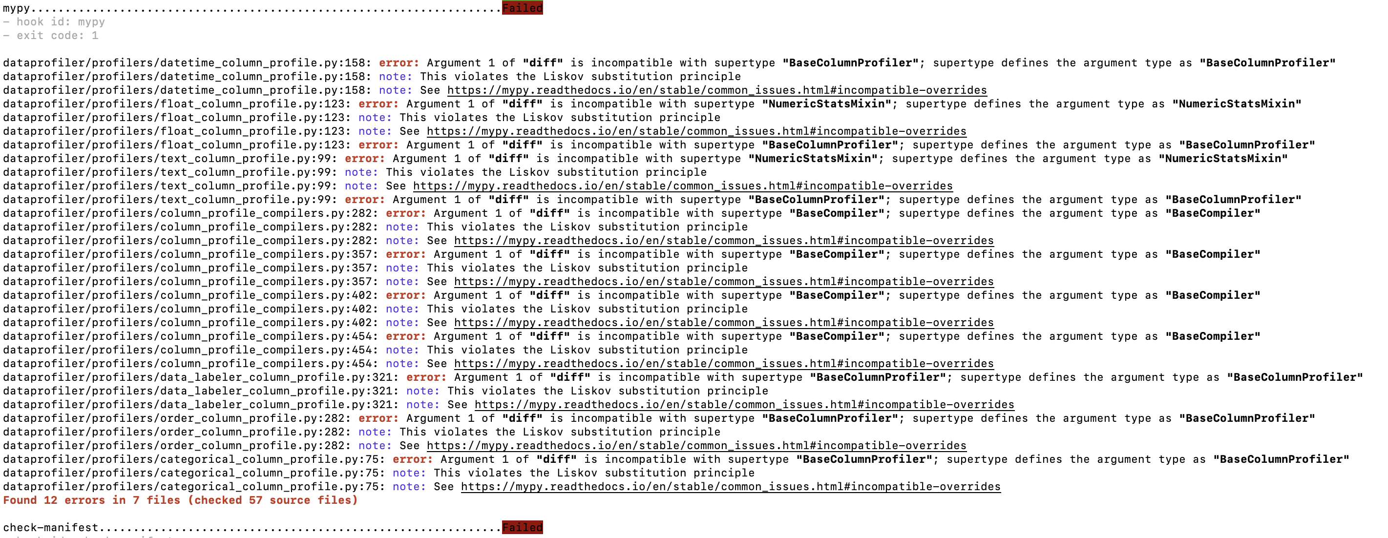MyPy Configuration Issue LSP in profilers · Issue #747 · capitalone/DataProfiler · GitHub