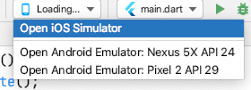 [flutter-tools] "Flutter Device Selection" not working properly on IntelliJ IDEA CE 2020.1.2 ...