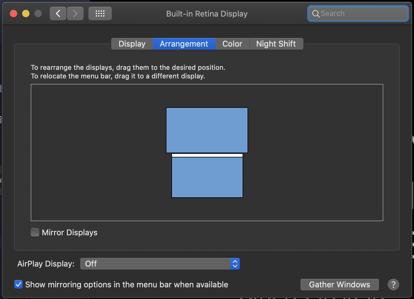 Tray icon context menu not working on a multi-display vertically ...