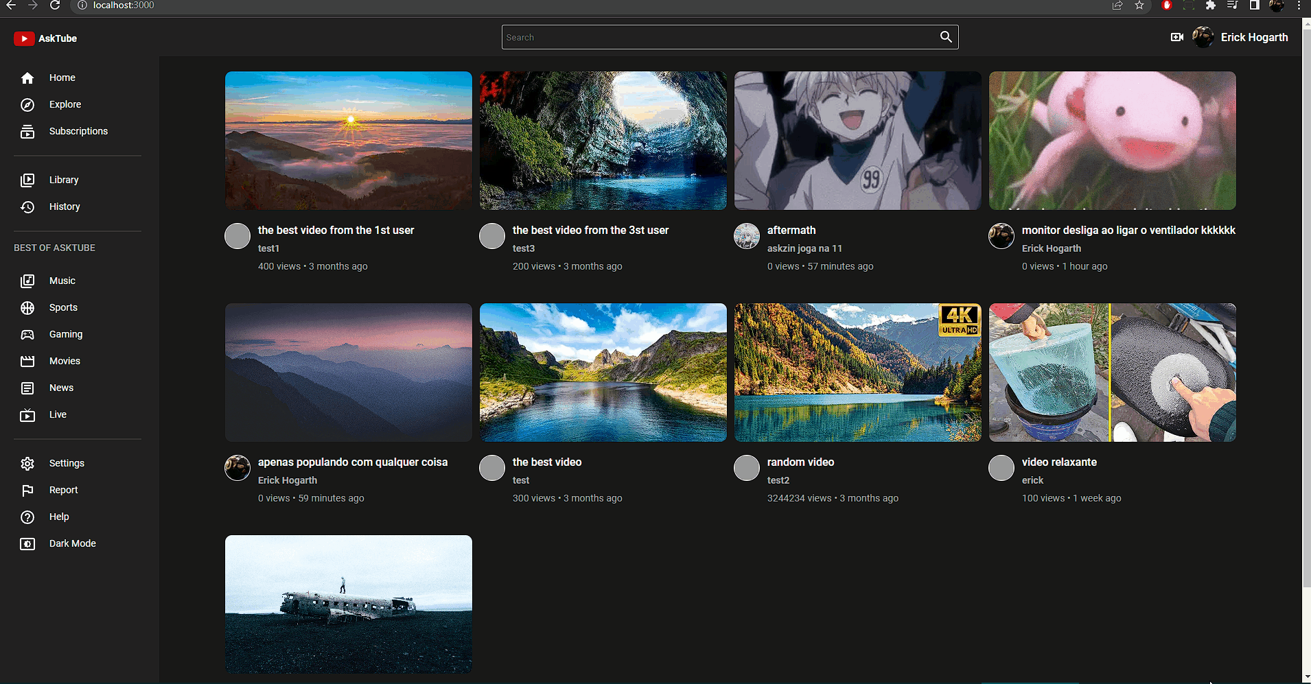 GitHub - ericky0/youtube: Status: Finished