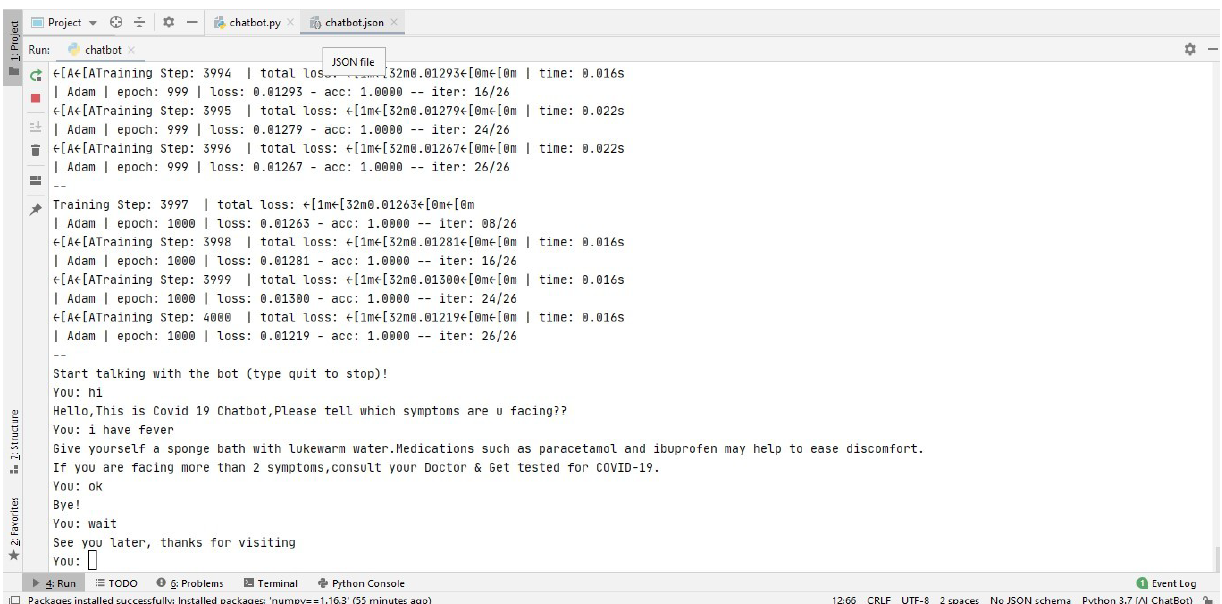 GitHub - Pavan281/Chatbot-using-Python: AI based Chatbot using Python