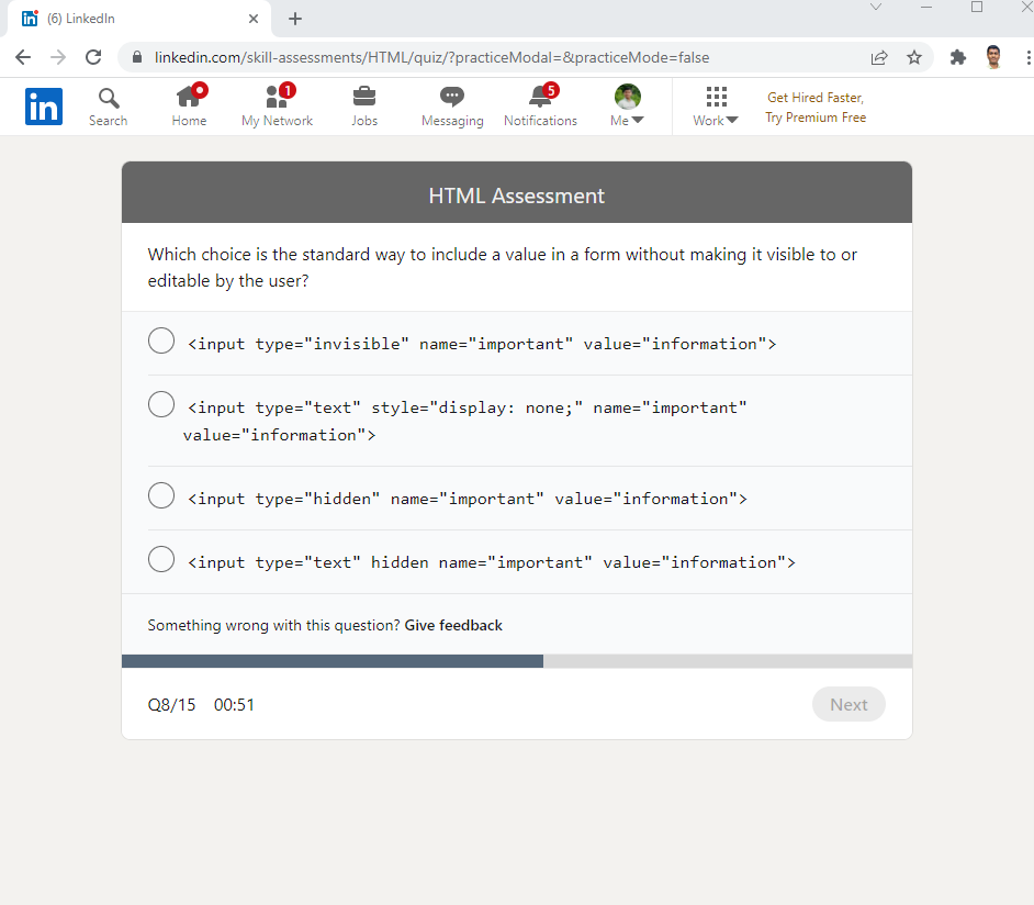 HTML 5 new questions · Issue #3140 · Ebazhanov/linkedin-skill ...