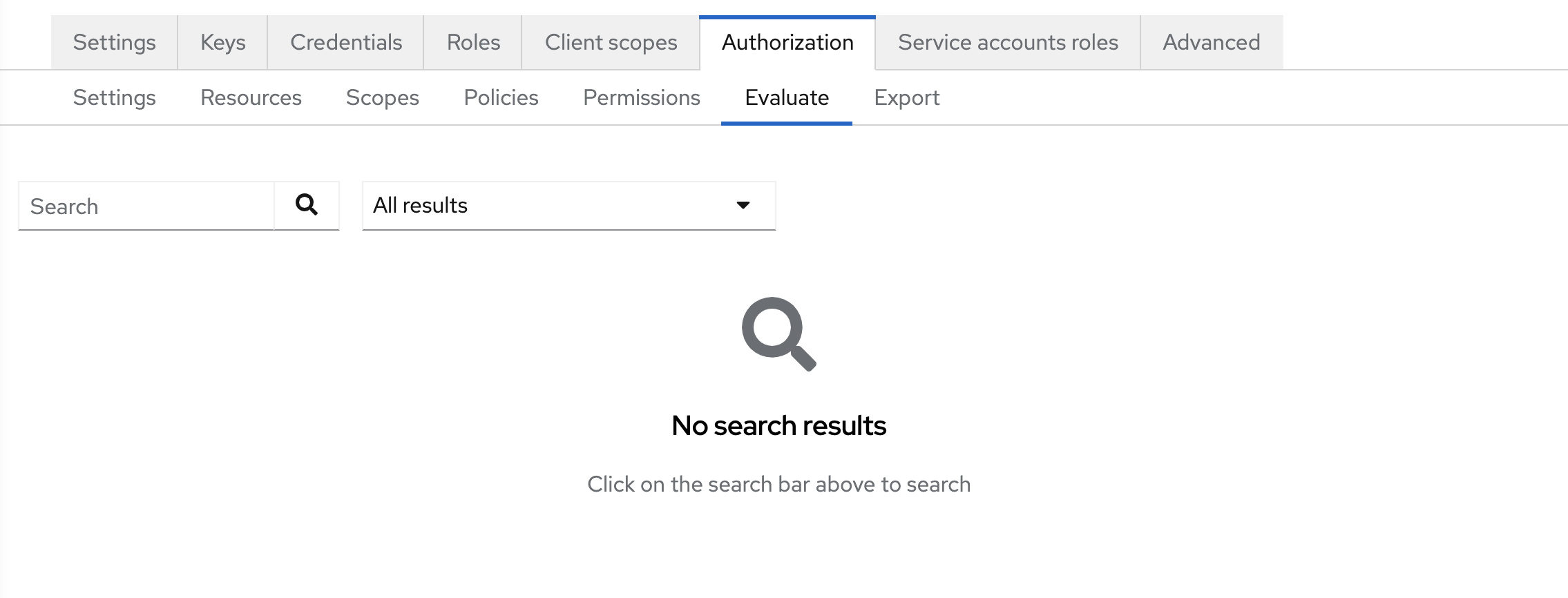 [UX Review] The evaluation data is missing in Authorization · Issue #18359 · keycloak/keycloak ...