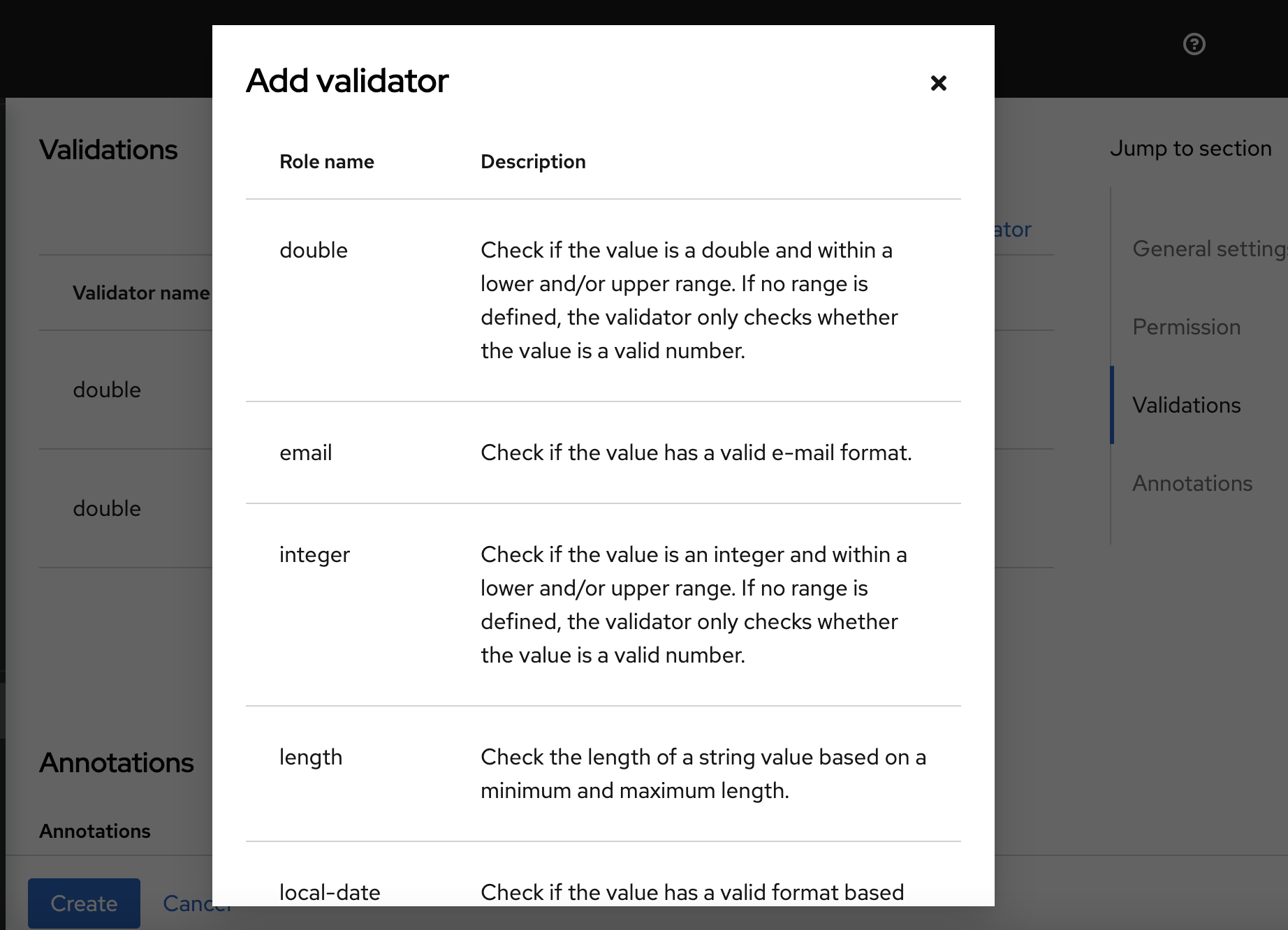[UX Review] Validators are only allowed to be added once in the User ...