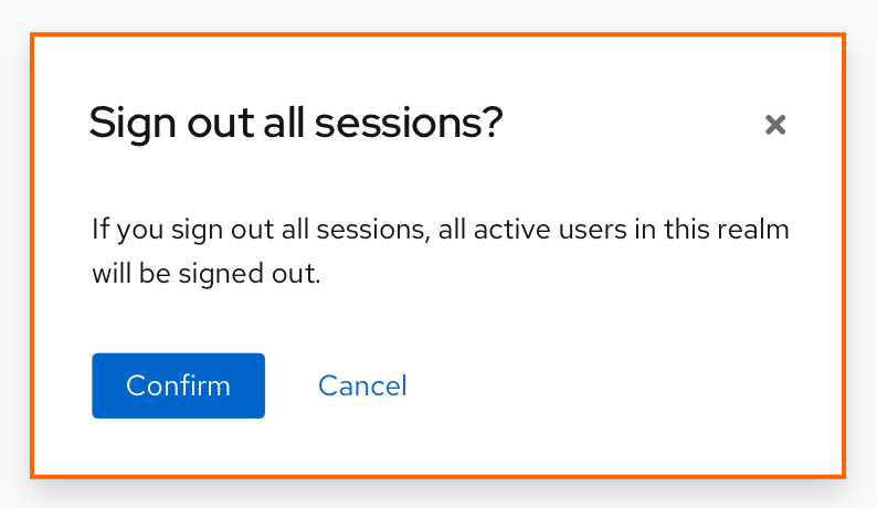 [UX Review] Add a confirmation modal after clicking the "Logout all sessions" · Issue #18242 ...
