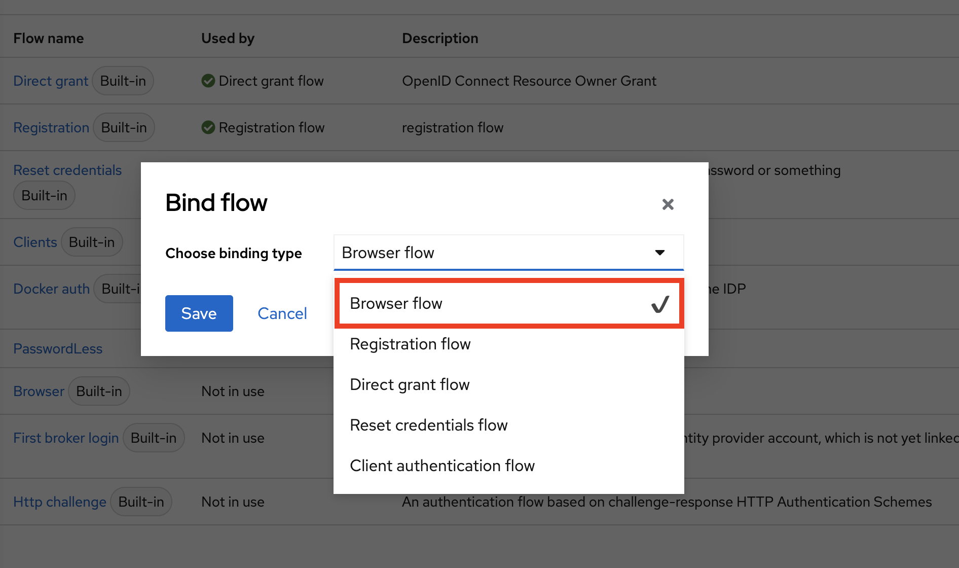 Ux Review Mark The Select Option With A Right Mark · Issue 18219 · Keycloakkeycloak · Github 