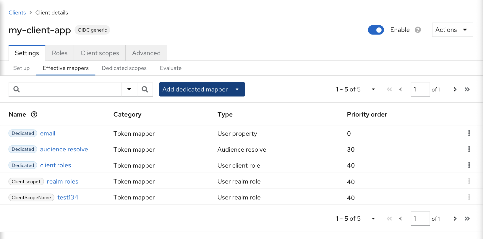 Positioning of client mappers · Issue #17744 · keycloak/keycloak · GitHub