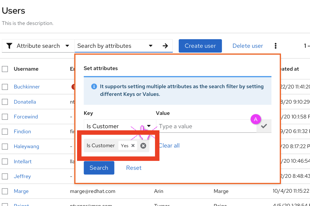 User attribute search · Issue #17728 · keycloak/keycloak · GitHub