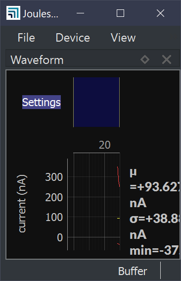 Waveform window statistics drawing issues · Issue #118 · jetperch/pyjoulescope_ui · GitHub