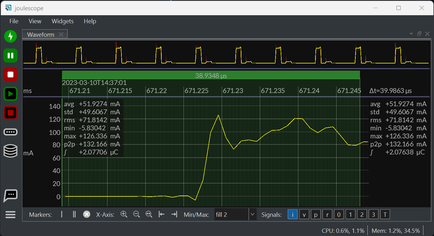 [Bug]: values not computed on displayed window · Issue #164 · jetperch/pyjoulescope_ui · GitHub
