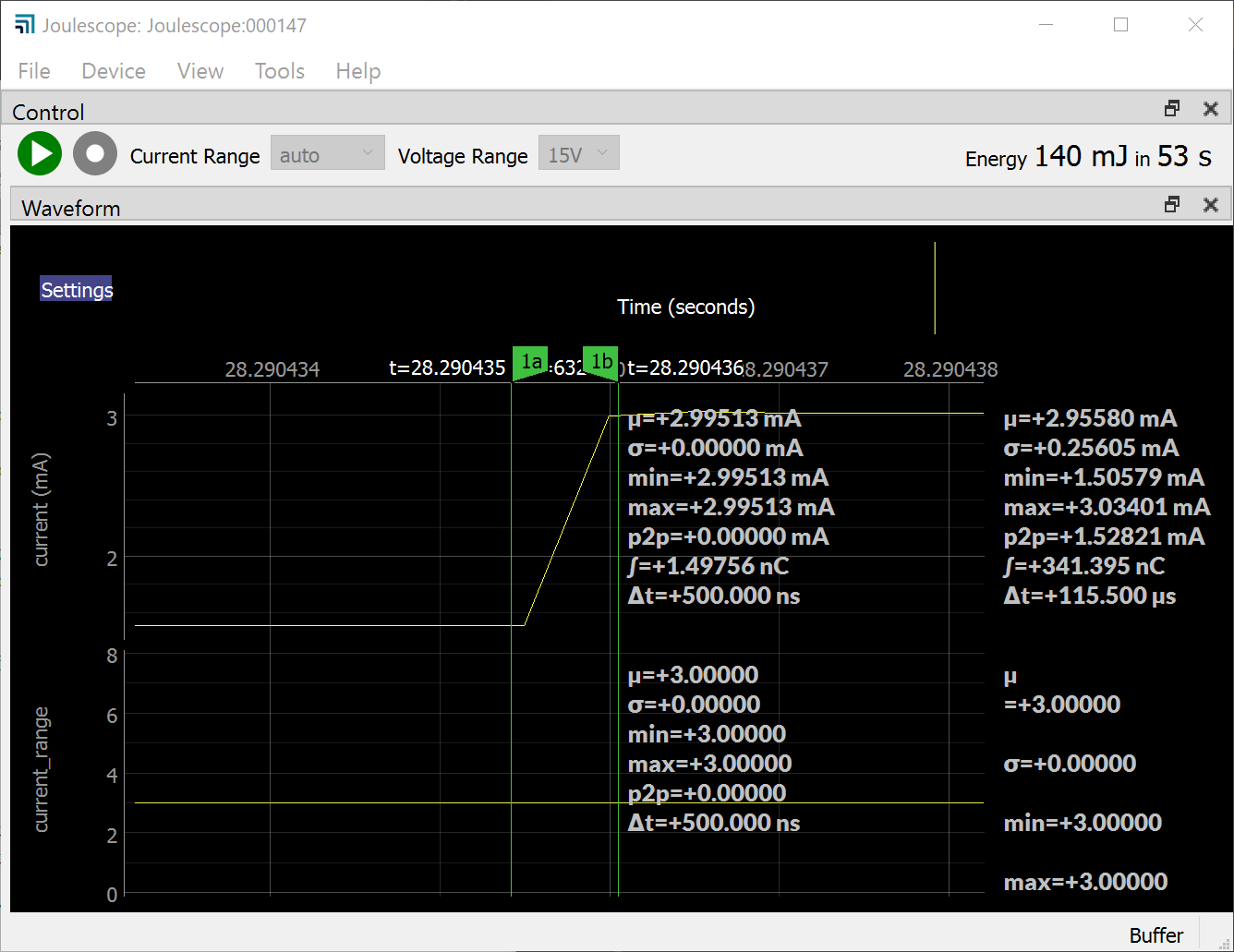 Capture start behavior · Issue #83 · jetperch/pyjoulescope_ui · GitHub