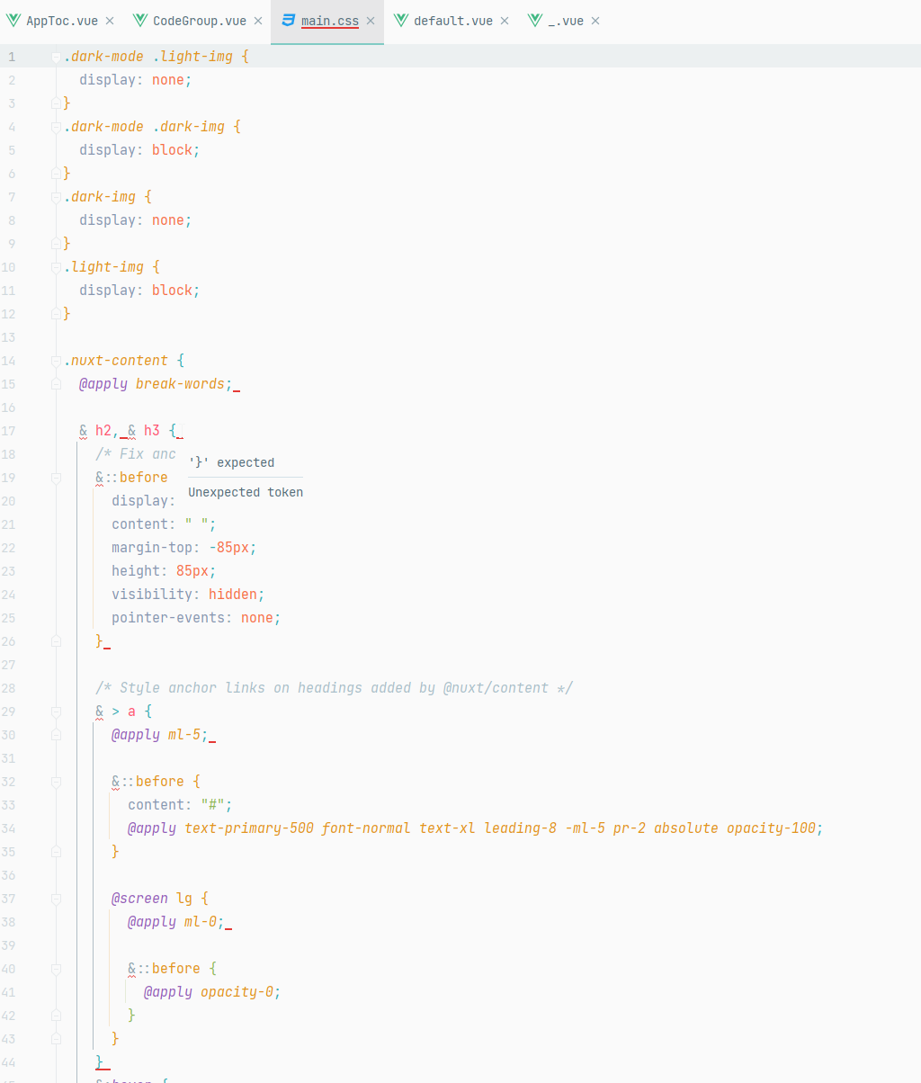 [Help] How to use main.css · Issue #919 · nuxt/content · GitHub