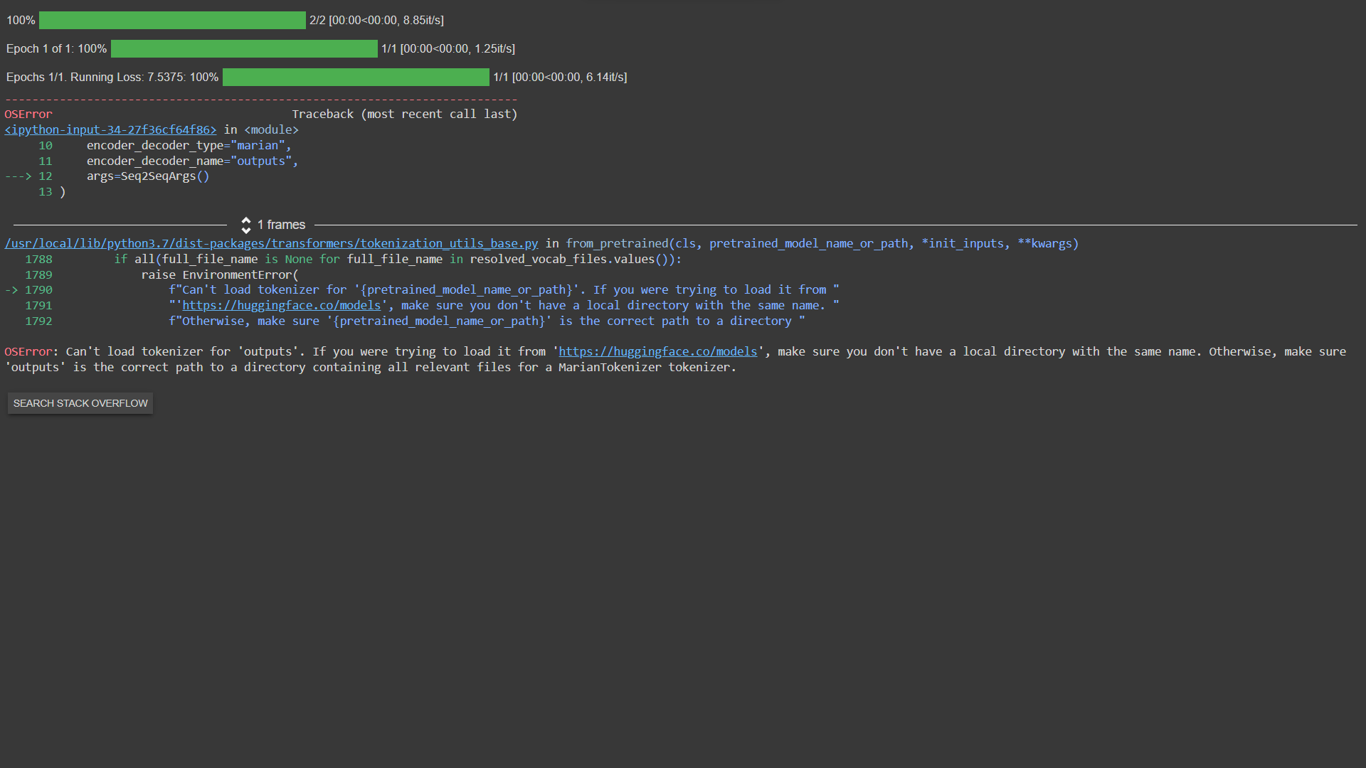 Marian tokeniser files not saved when `Seq2Seq.save_model` is called · Issue #1445 ...