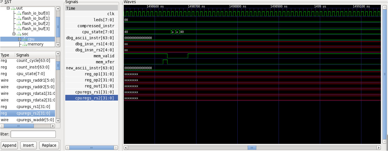 simulation error · Issue #159 · YosysHQ/picorv32 · GitHub