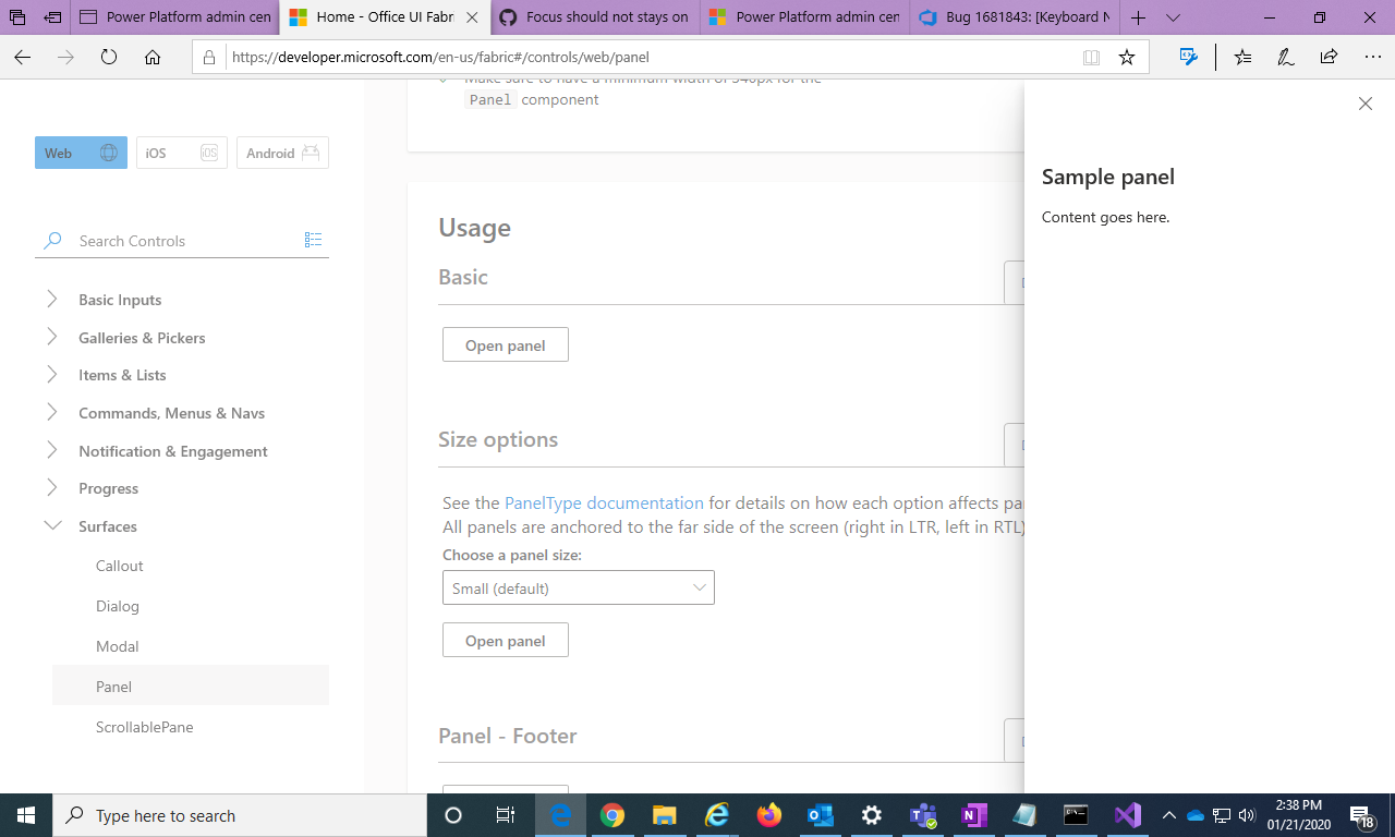 Panel popup navigate on Parent page when pressing Backspace key on IE 11 · Issue #11747 ...