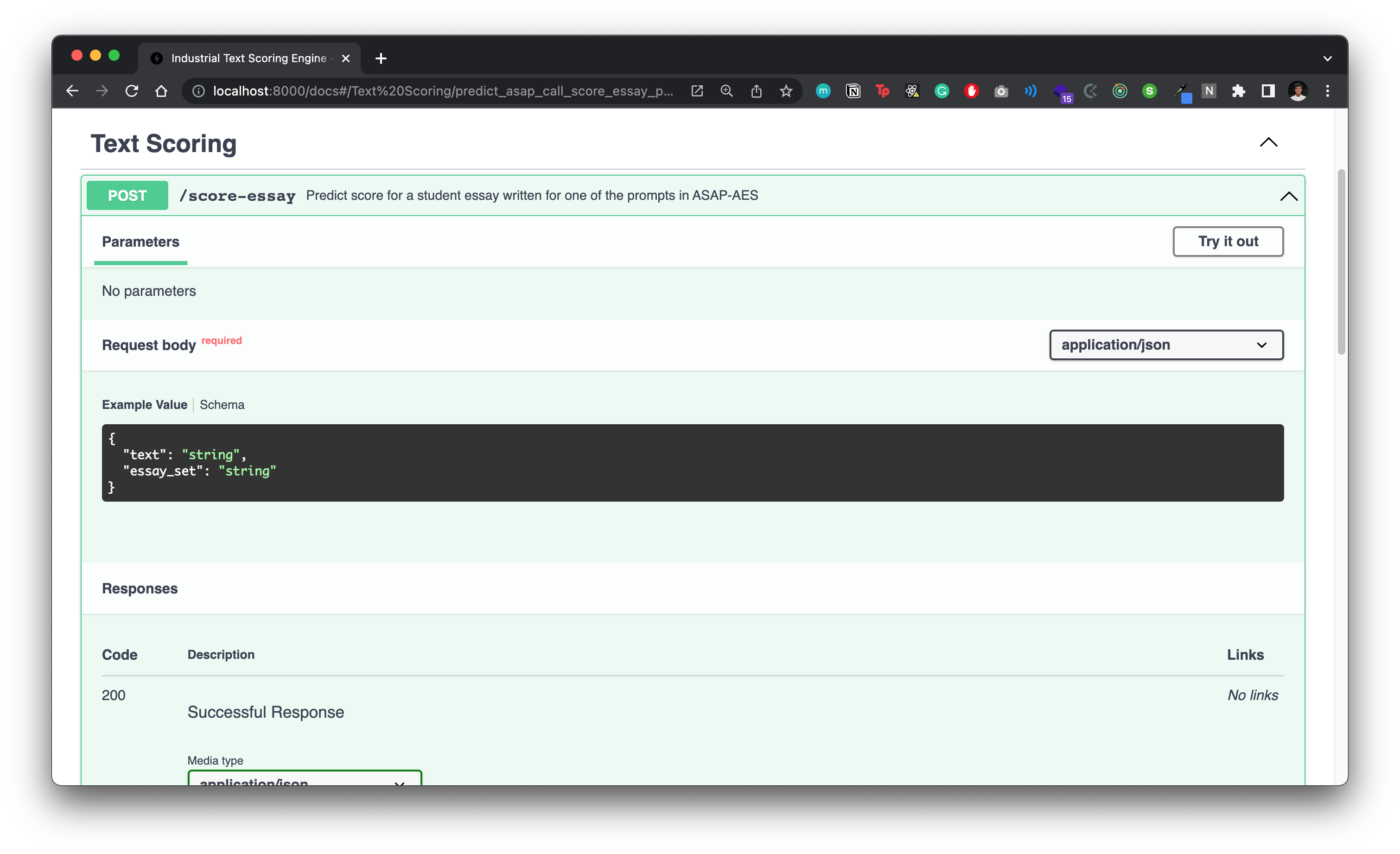 GitHub - sidharrth2002/text-scoring-engine: Neural text scoring engine