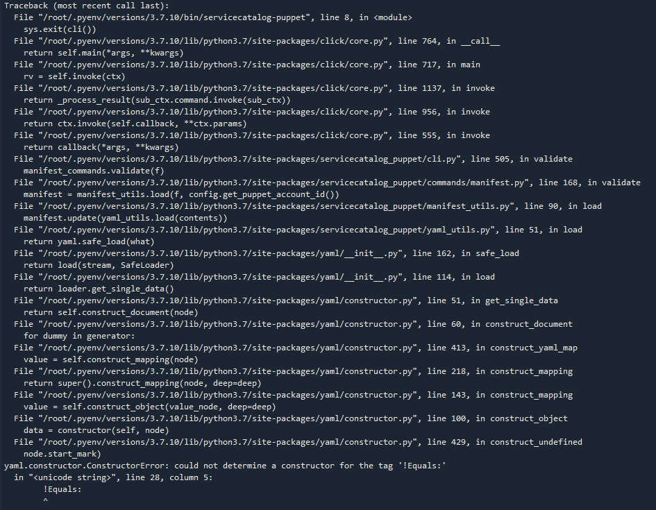 Conditions not working · Issue #484 · awslabs/aws-service-catalog-puppet · GitHub