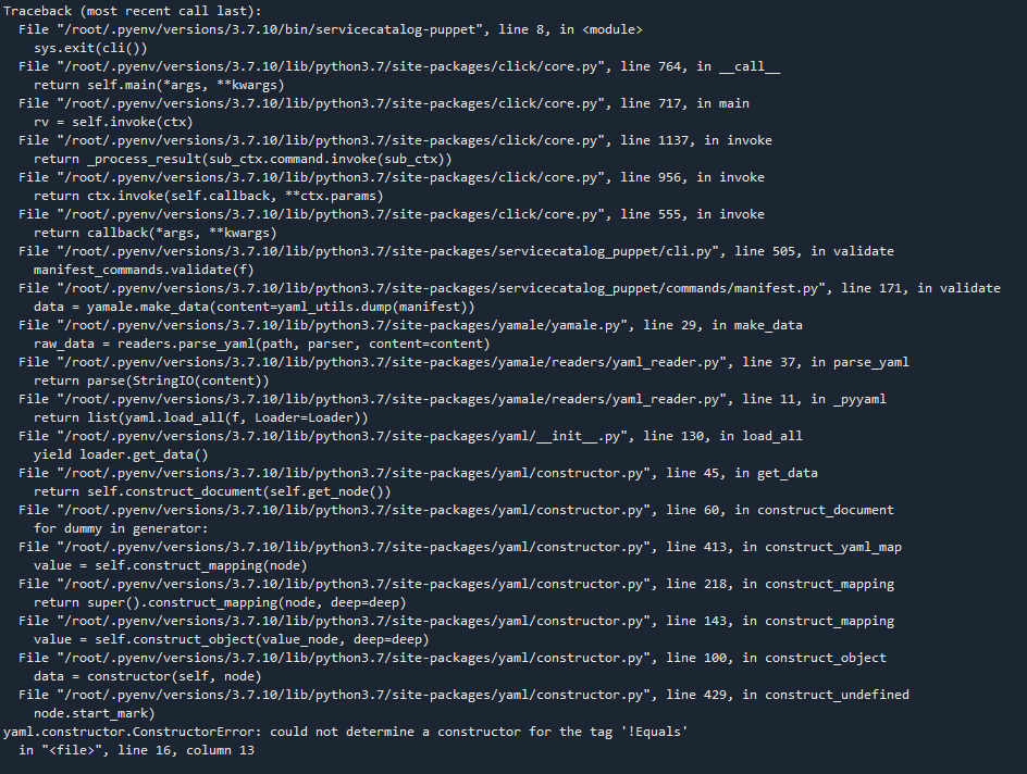 Conditions not working · Issue #484 · awslabs/aws-service-catalog-puppet · GitHub
