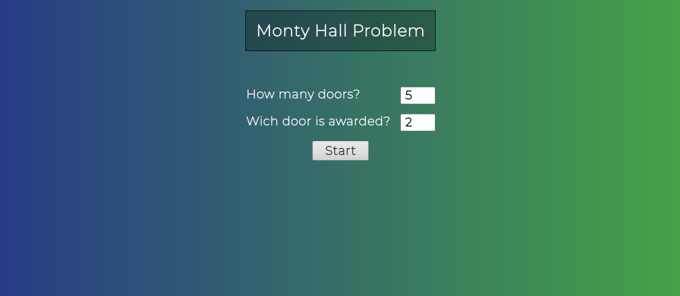 GitHub - leo123nunes/vue_montyhallproblem: A Monty Hall Problem game ...