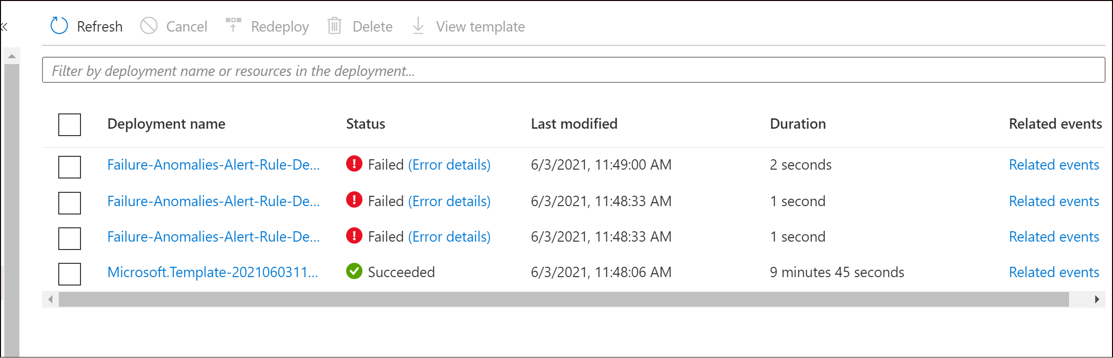 Deployment succeded with 3 failures · Issue #103 · OfficeDev/microsoft ...