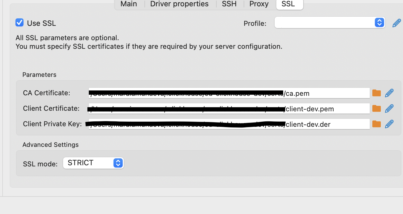 Connectivity issues with Clickhouse using SSL · Issue #19497 · dbeaver/dbeaver · GitHub