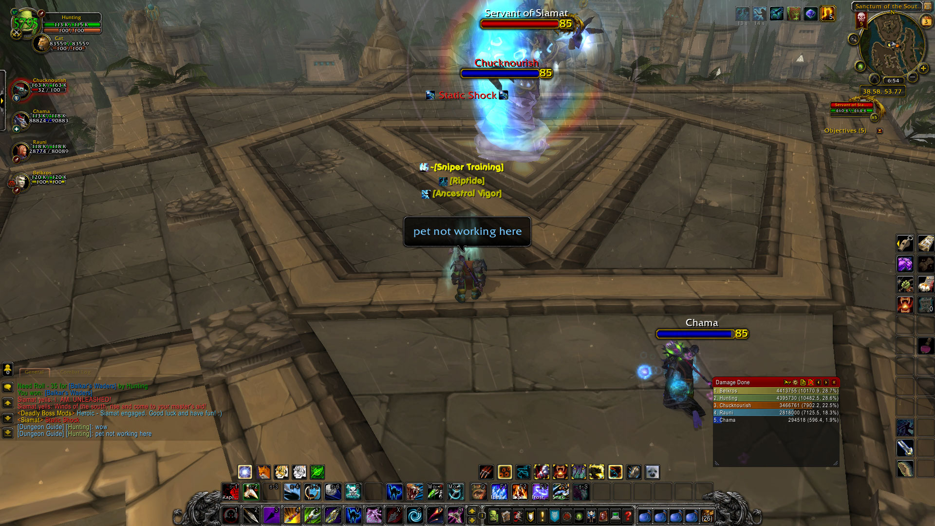 [Dungeon] Lost City of the Tol'vir Heroic - Siamat · Issue #3807 ...