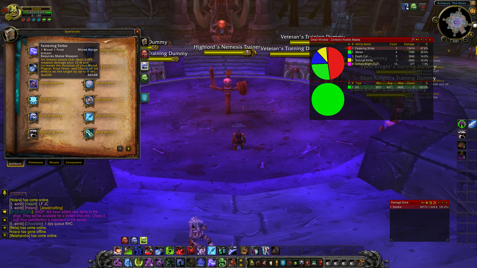 [Class/Death Knight] Unholy - Festering Strike · Issue #3984 ...