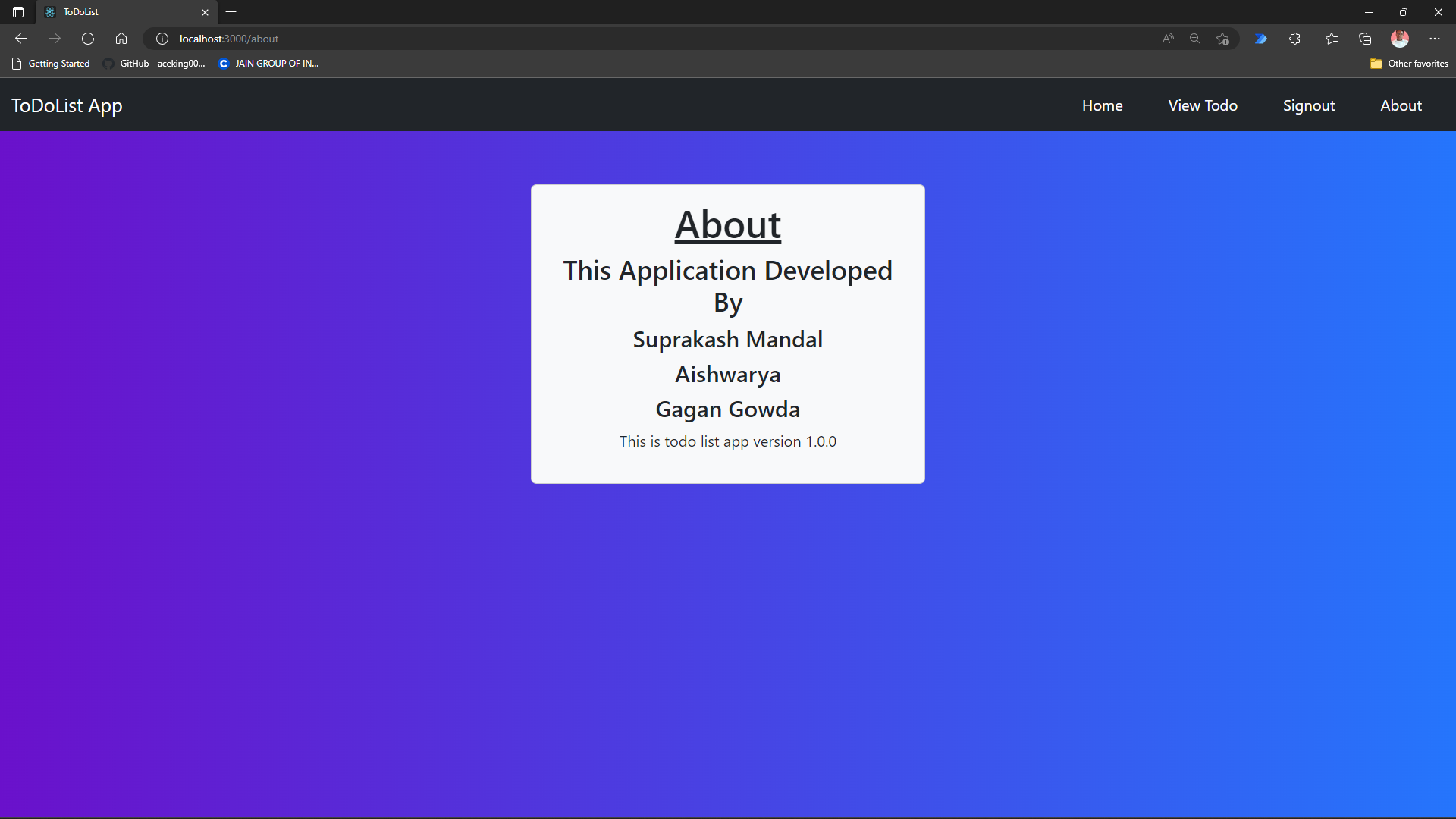 GitHub - SuprakashMandal/TodoListApplication