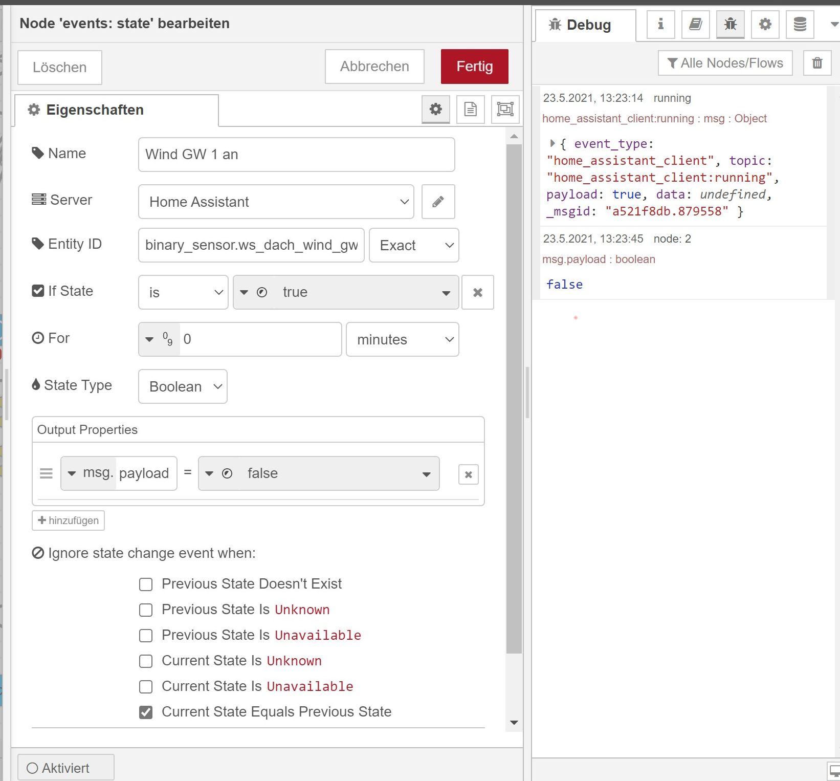 Node events: state does not output specified proberty · Issue #398 · zachowj/node-red-contrib ...