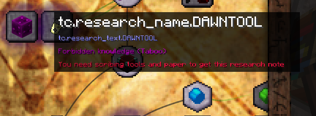 Certain Custom Thaumcraft Research Pages Don't Have Proper Text · Issue #8 · Midnight145 ...