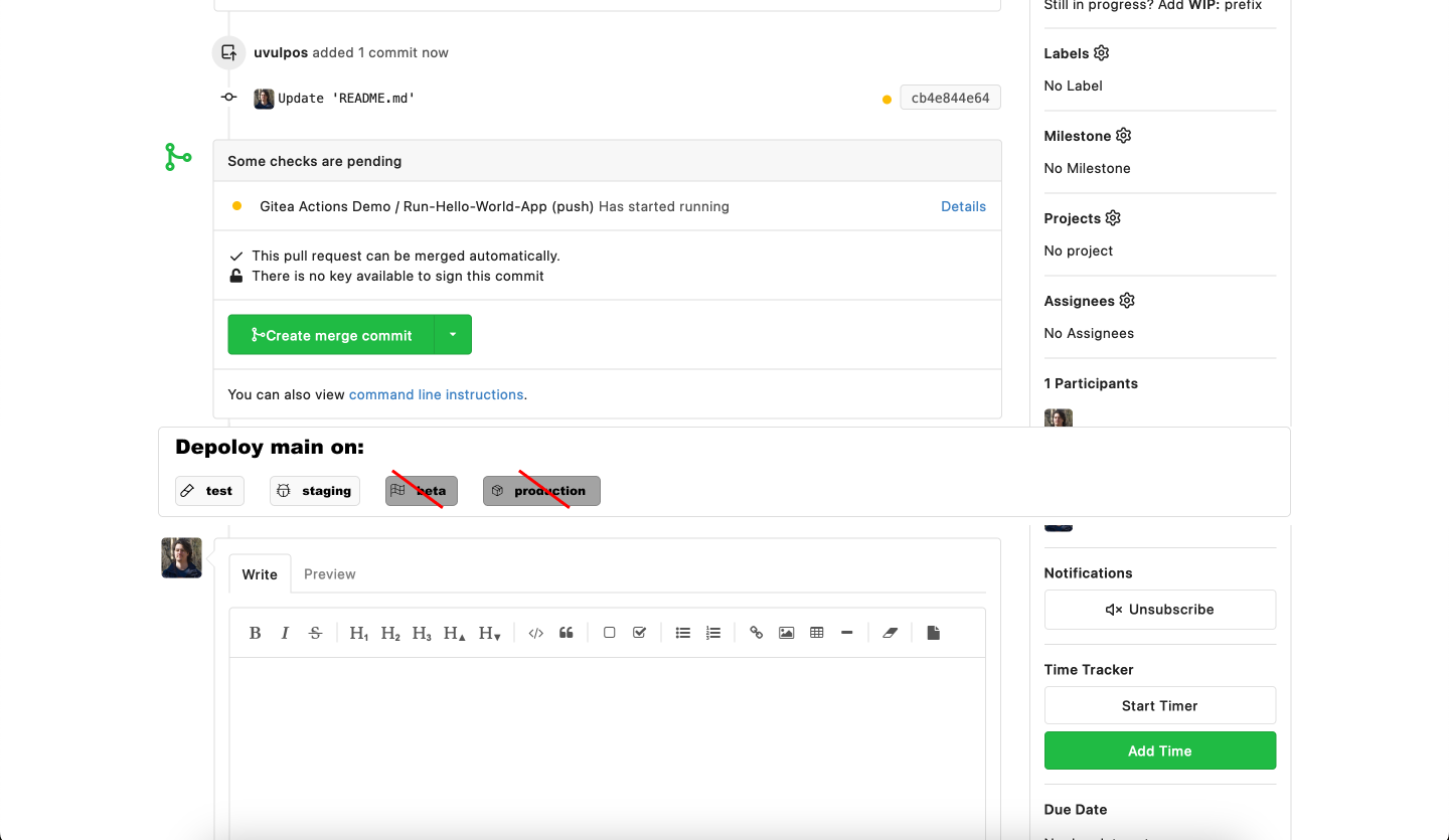 Customizable Environment Deployment Section And State Overview Great For Just Devs Doing