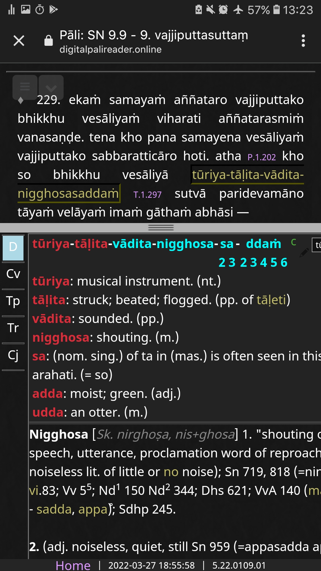 Misaligned dictionary text for long compounds on Android · Issue #389 · digitalpalireader ...