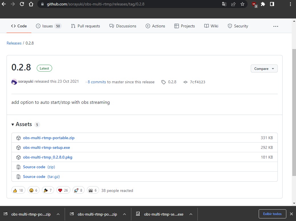 Virus detected when Im trying to download · Issue #114 · sorayuki/obs-multi-rtmp · GitHub