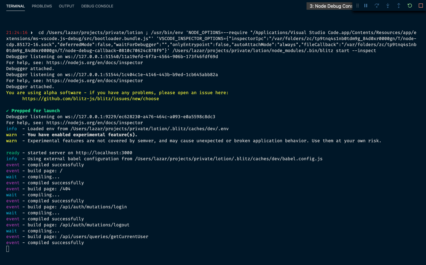 Issues When Debugging In Vscode · Issue 724 · Blitz Jslegacy Framework · Github