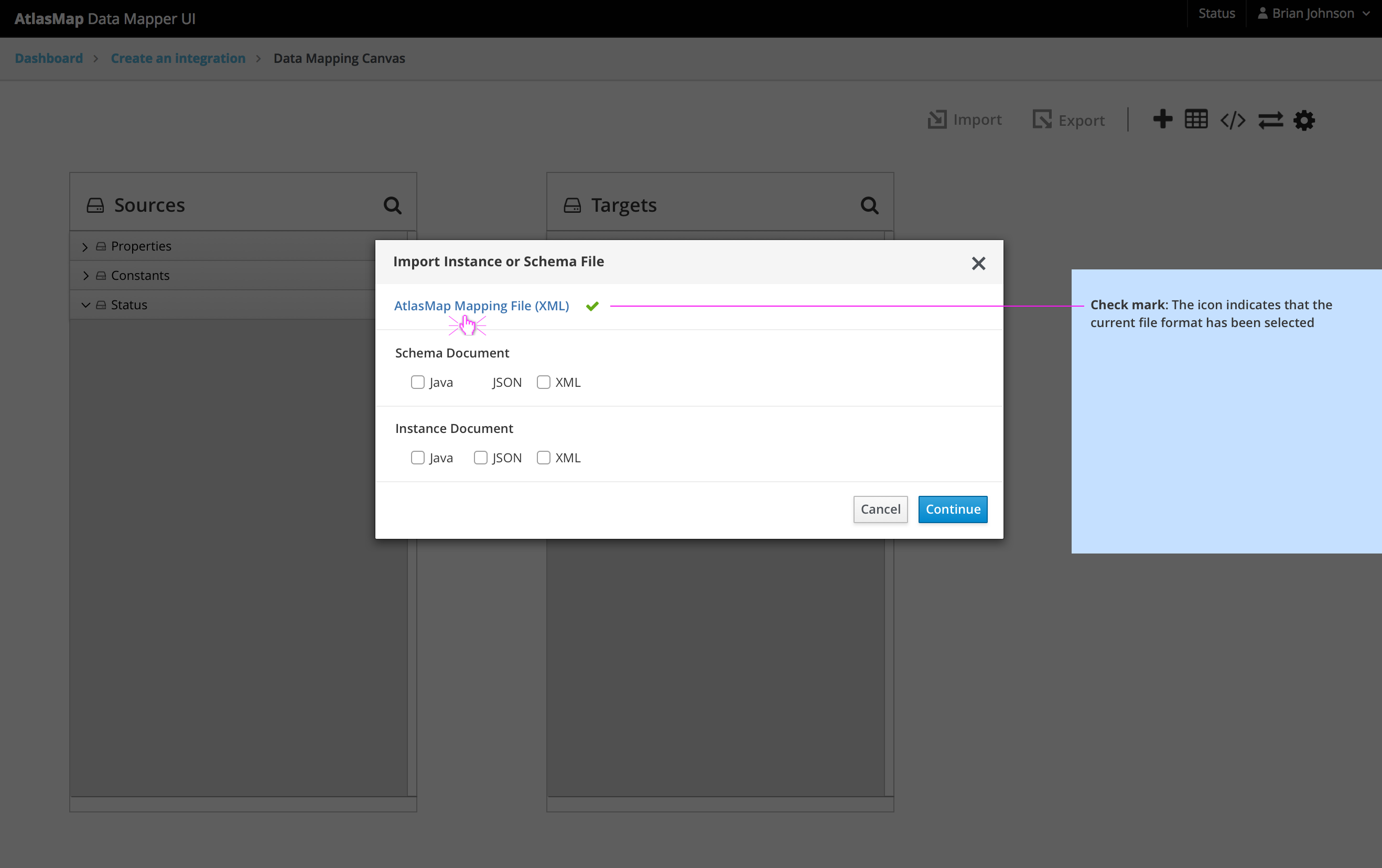 Support exporting mapping definition file in standalone UI · Issue #377 · atlasmap/atlasmap · GitHub