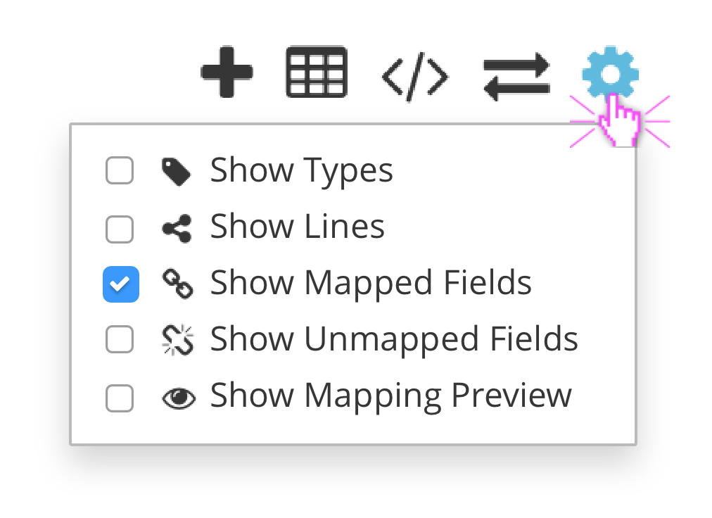 when mapped/unmapped fields are hidden show user a warning when none show · Issue #77 · atlasmap ...