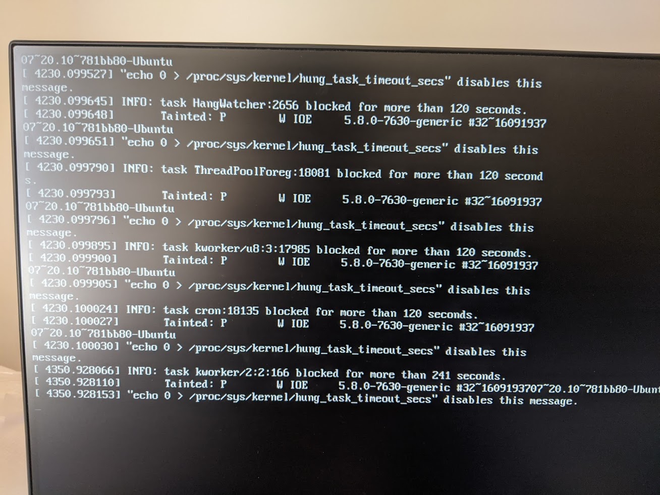 Frozen lockscreen, sometimes with error message after/during suspend · Issue #1521 · pop-os/pop ...