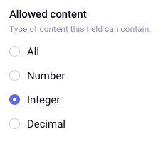Add a true numeric field as an option for channel entries to enable numeric sorting · Issue ...