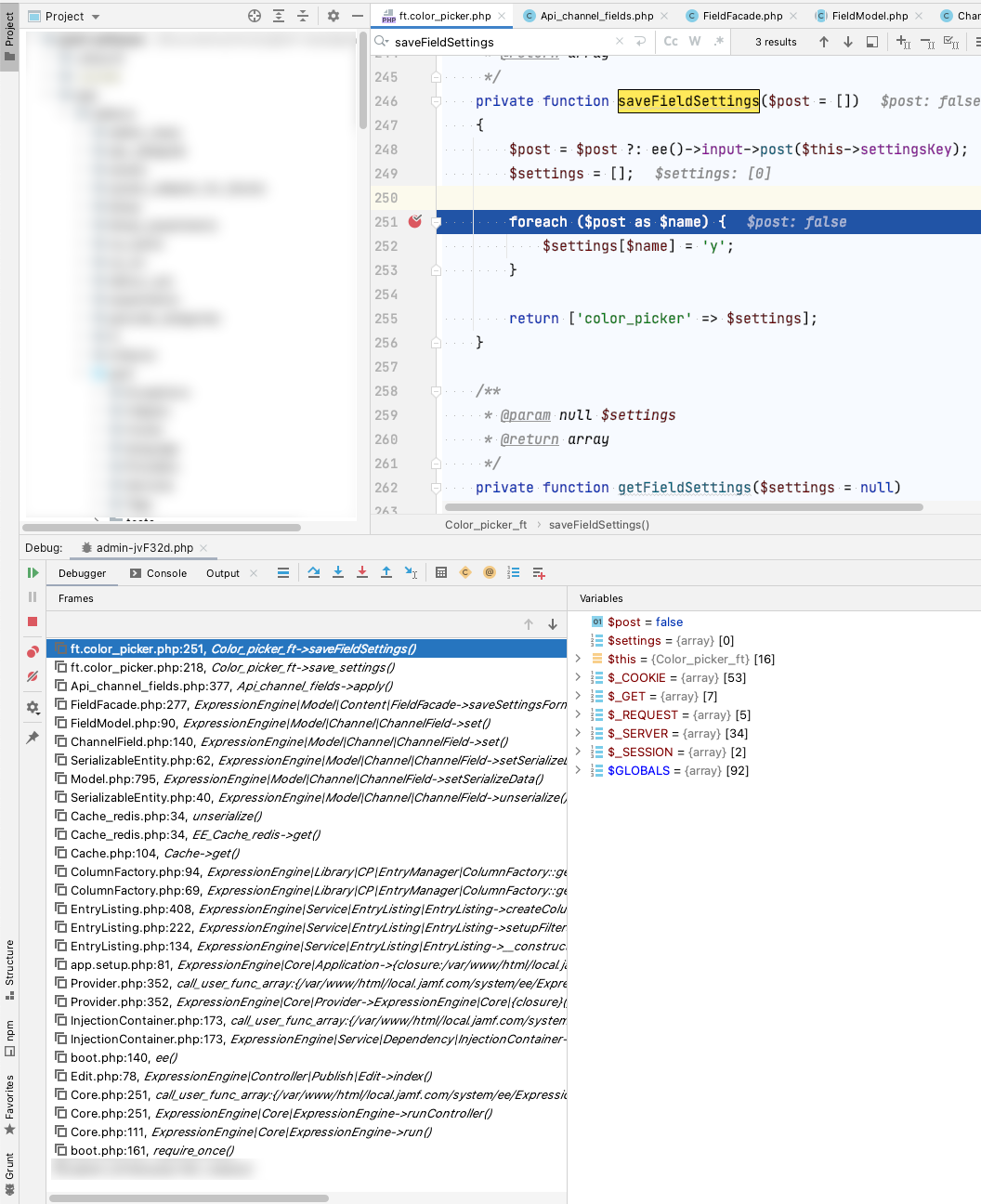 When paginating in Entry Manager a fieldtype's save_settings method is called · Issue #1129 ...