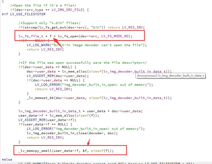 ERROR IN lv_img_set_src from bin file · Issue #74 · lvgl/lv_demos · GitHub