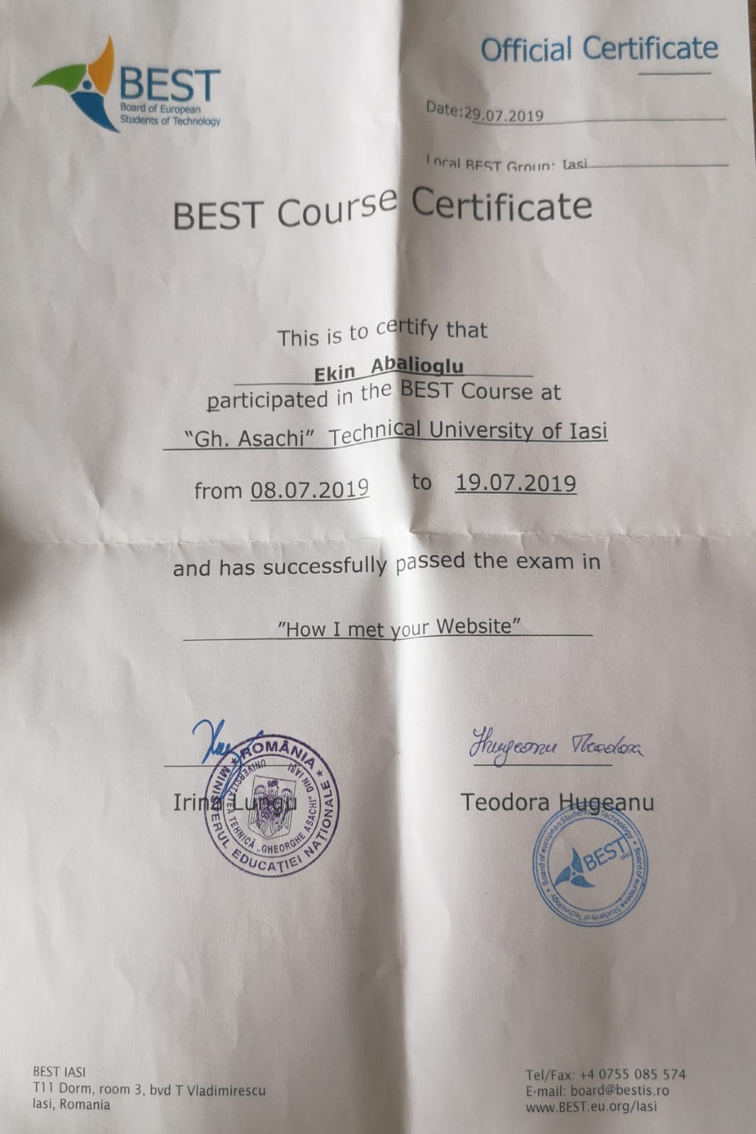 Ekin Abalioglu - Full Stack Developer at Authic Labs | Expertise in Full Stack Development ...