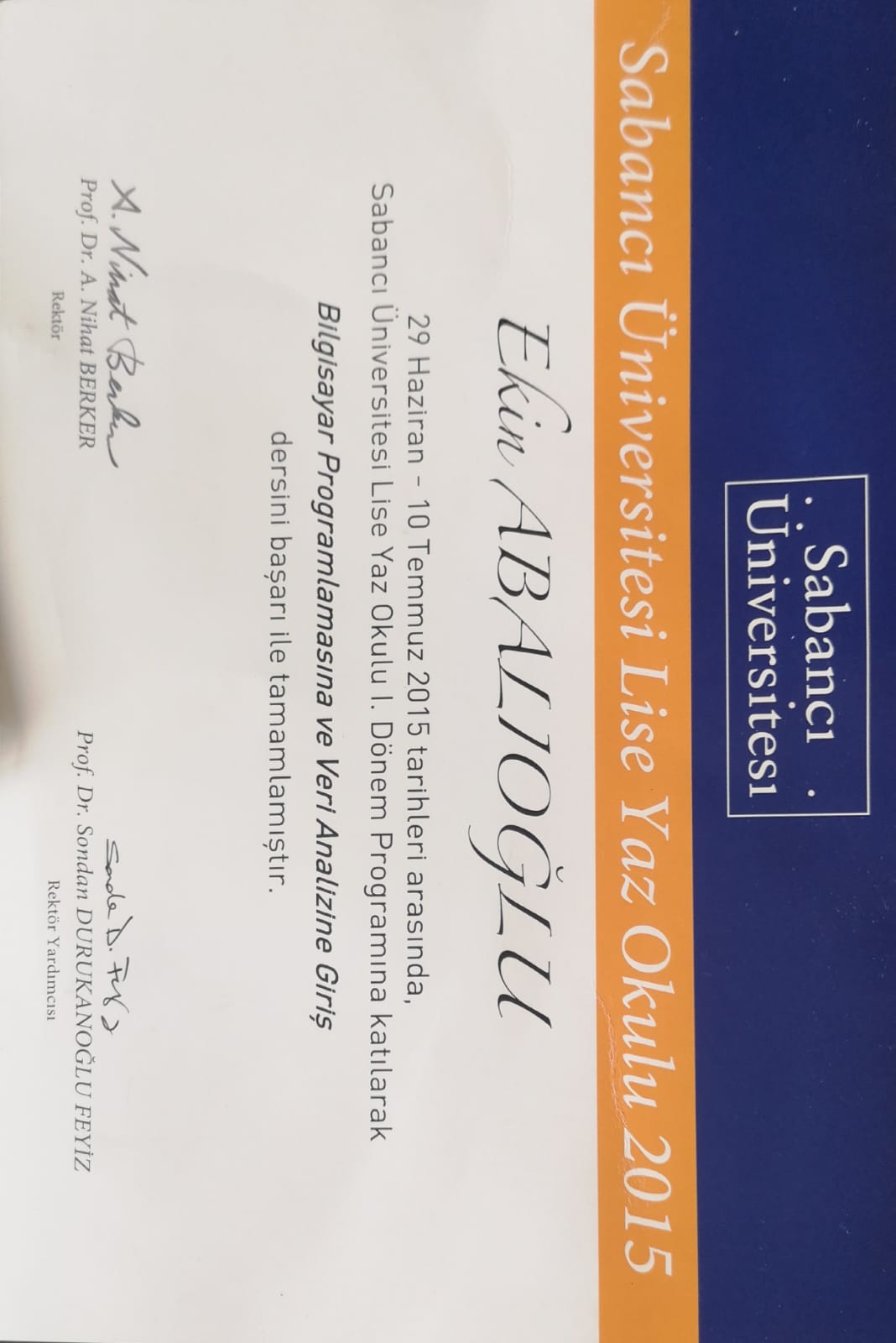 Ekin Abalioglu - Full Stack Developer at Authic Labs | Expertise in Full Stack Development ...