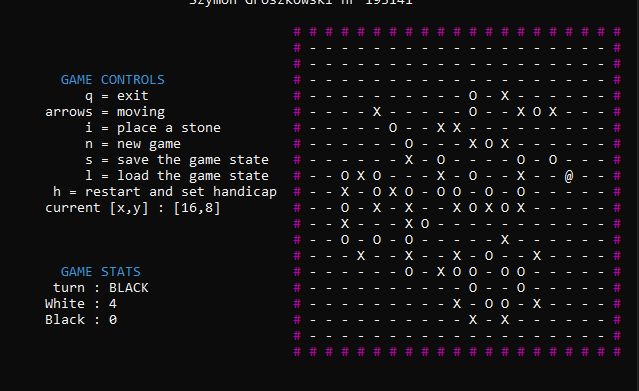 GitHub - Szymongr14/University_Project-GO-Game: Game GO implemented in ...
