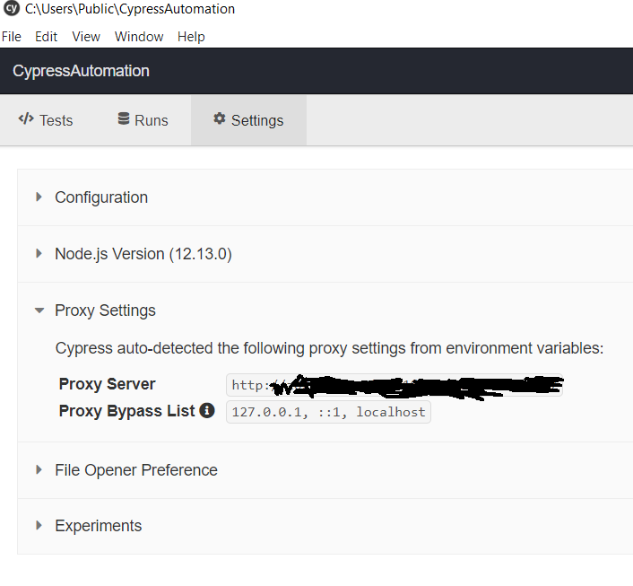Unable to open my corporate application using cypress · Issue #7735 · cypress-io/cypress · GitHub