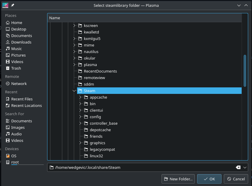 Plugin is unable to see wallpapers · Issue #159 · catsout/wallpaper-engine-kde-plugin · GitHub